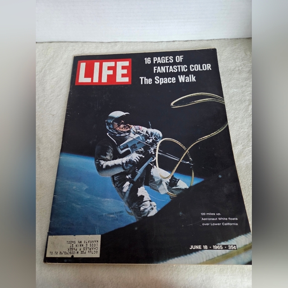 Life Magazine | Other | Vtg Life Magazine June 8 1965 The Space Walk ...